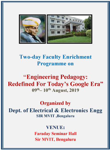 Sir M Visvesvaraya Institute Of Technology – Approved by AICTE ...