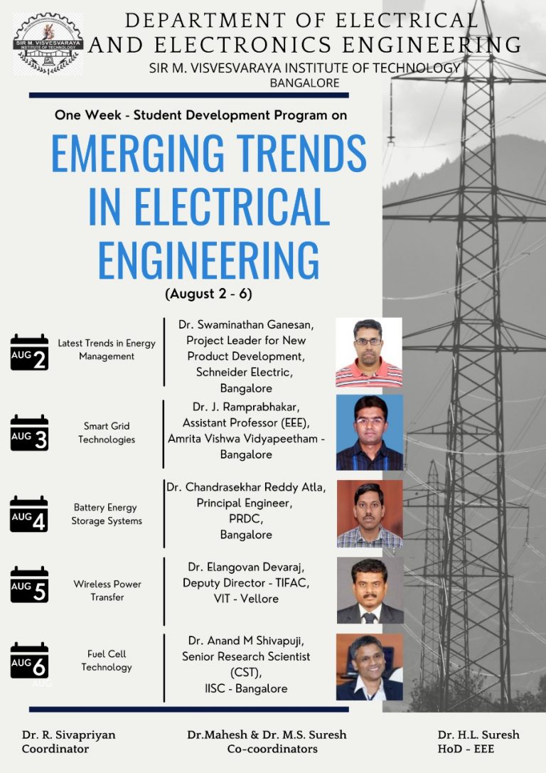 Departments – Sir M Visvesvaraya Institute Of Technology